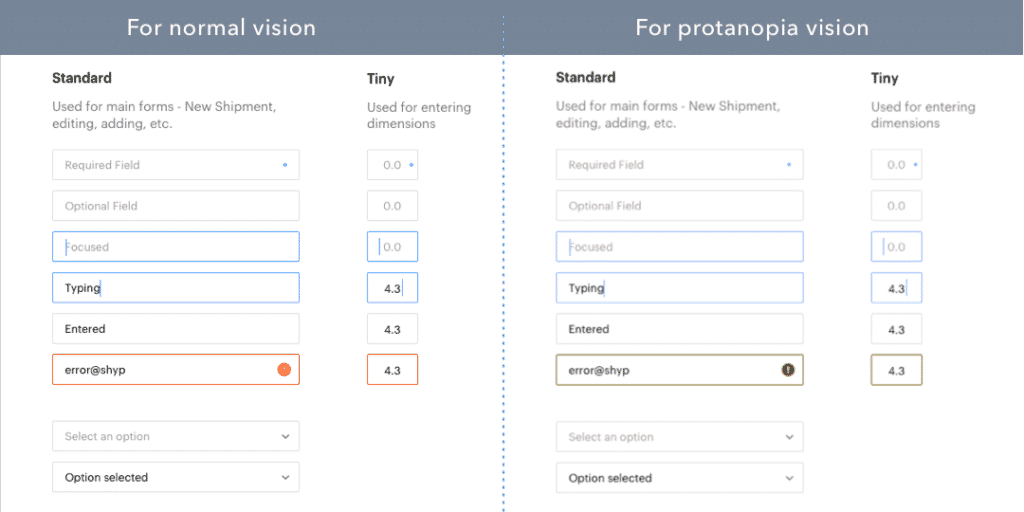 Axess Lab | Colorblind Accessibility on the Web – Fail and Success Cases